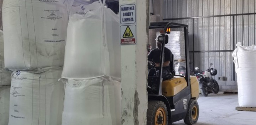 Así funciona Chimex Food, la única fábrica de bicarbonato del país