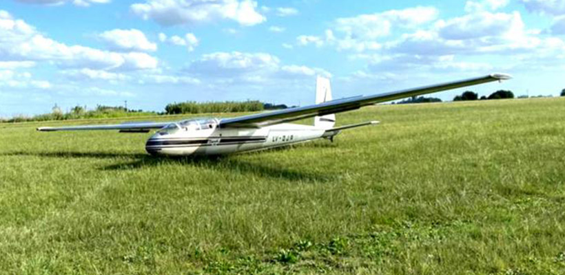 Un nuevo planeador en la flota de aeronaves del Aeroclub